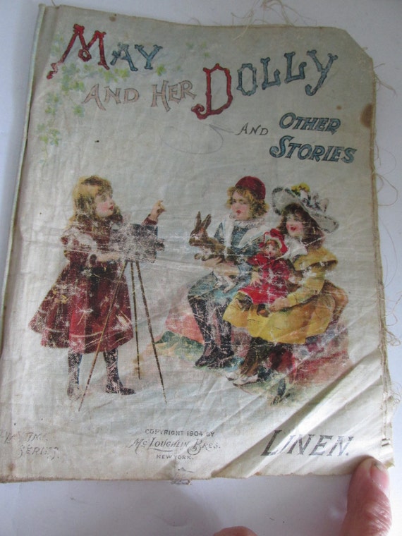 Antique Cloth Childrens Book Rare Childrens Books Book made