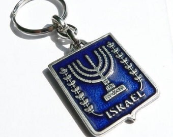 Menorah keychain | Etsy
