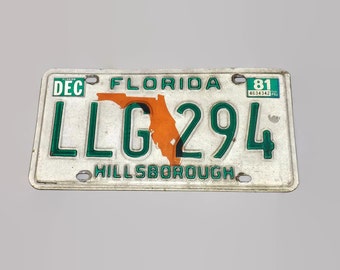 Old license plate | Etsy