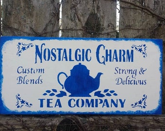 Tea room sign | Etsy