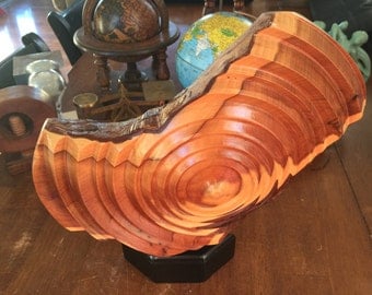 Wood sculpture art | Etsy