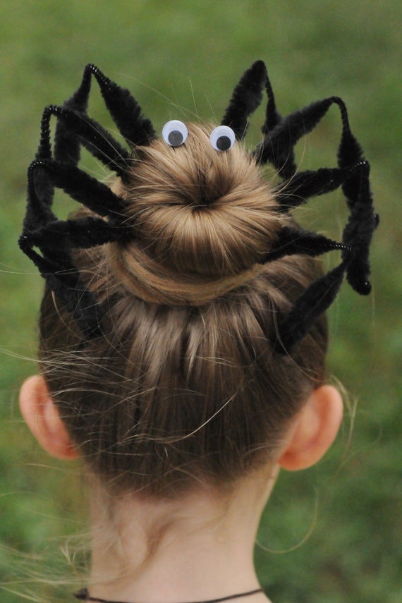 Halloween Spider Bun Hair Kit