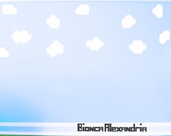 White vinyl decal | Etsy