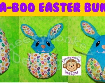 Peek a boo bunny | Etsy