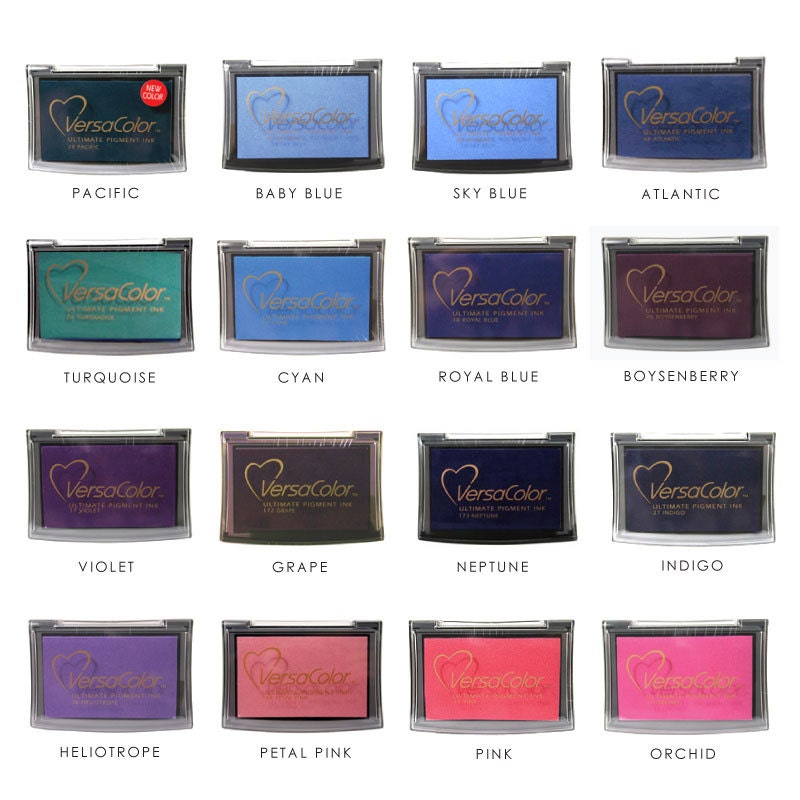 VersaColor Pigment-Based Ink Pads Rubber Stamp Pad 42