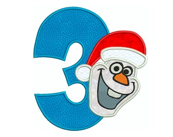 Unique frozen number 3 related items | Etsy