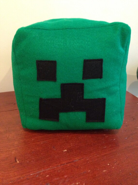 Items similar to Minecraft cube pillow, minecraft building pillow ...