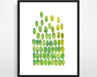 Lime watercolor | Etsy