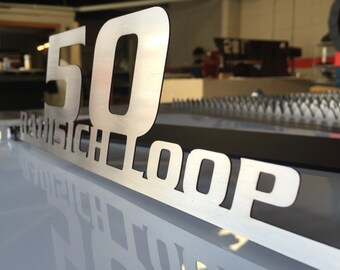 Stainless Steel Custom Made Laser Cut House Signs Numbers and