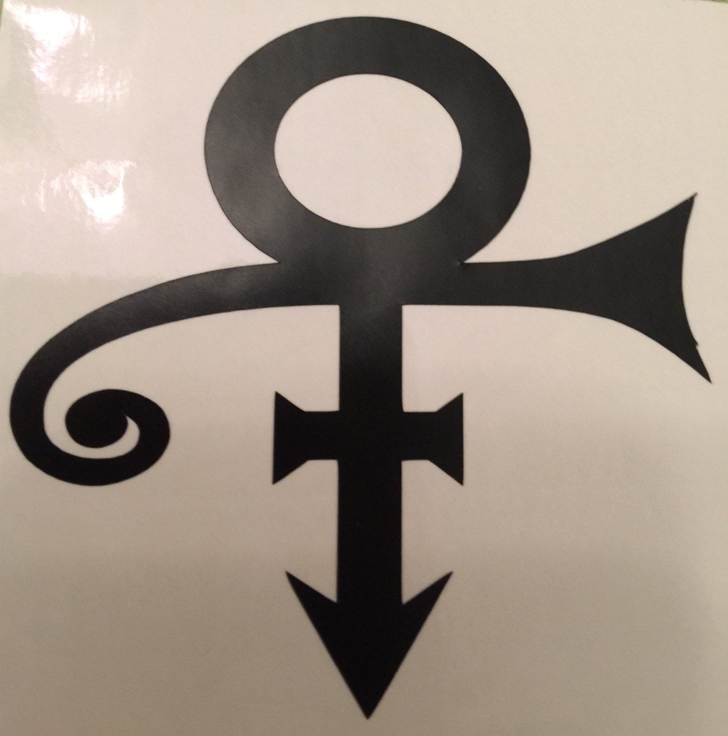 Prince Decal Wine Glass Decal Name Decal Prince Symbol