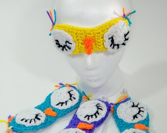 Owl sleep mask | Etsy
