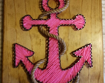 Anchor string art | Etsy