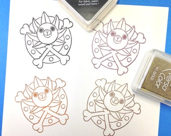 Items similar to Kawaii Chibi One Piece Anime Characters on Etsy