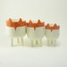 Fox Planters Three Ceramic Fox Plant Pots Garden