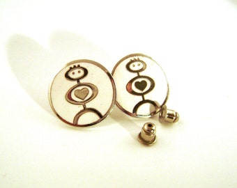 Stickman jewelry | Etsy