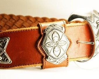 Mexican leather belt | Etsy