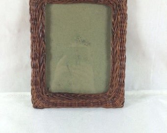 Unique wicker frame related items | Etsy