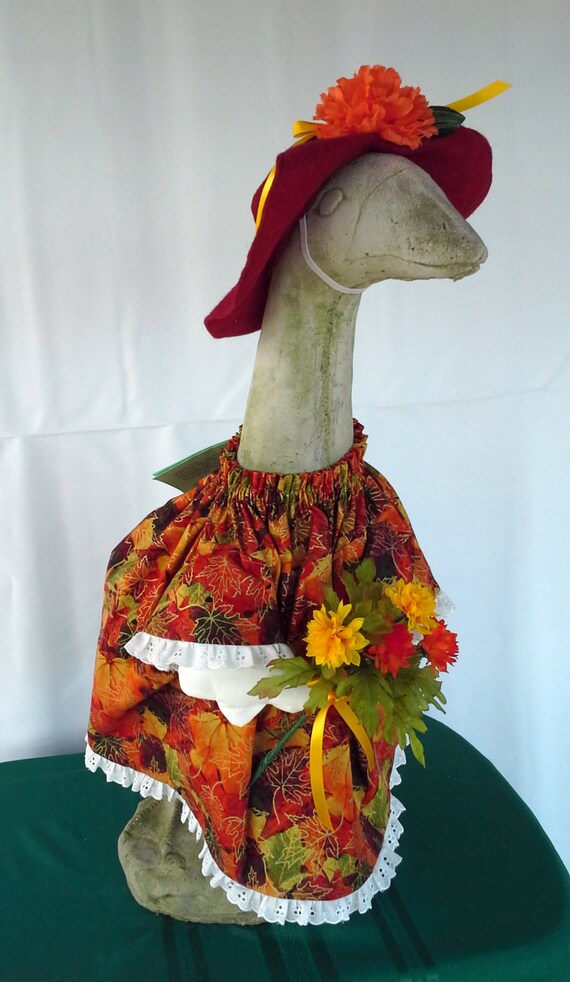 Autumn Fancy Dress for Large Goose