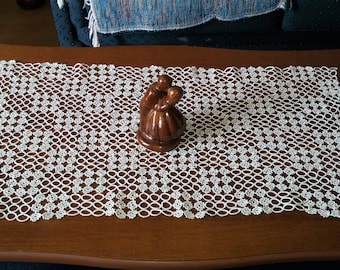 Items similar to Make to Order ~ 100% handmade table cover, hand ...