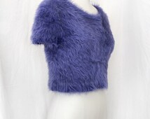 Unique fur crop top related items | Etsy