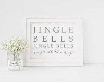 Jingle bells quote | Etsy