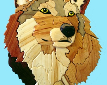 Wood intarsia | Etsy