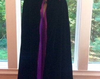 Velvet cloak | Etsy