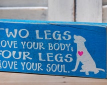 Unique rescue dog sign related items | Etsy