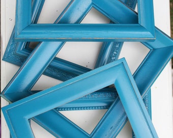 Turquoise frames | Etsy