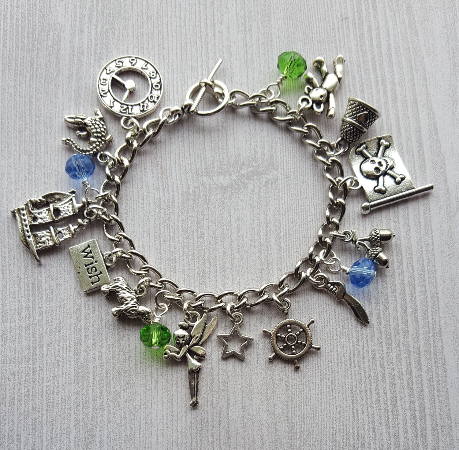 Peter Pan Charm Bracelet