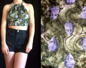 Unique alien crop top related items | Etsy