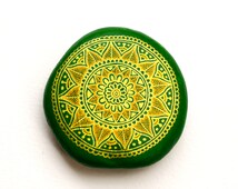 Popular items for mandala stones on Etsy