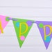 polka dot banner happy birthday banner bright party banner