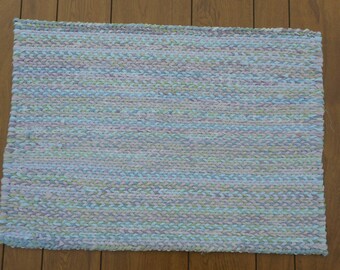 Twined rag rugs | Etsy