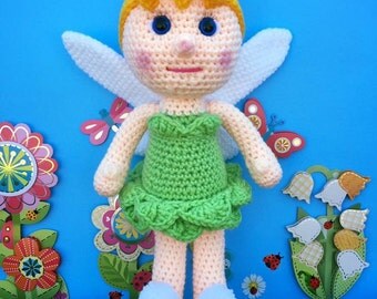 Crochet tinkerbell | Etsy