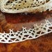 Vintage Tudor lace yardage Elizabethan style 3/4 inch lace