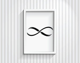 Infinity wall art | Etsy