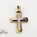 Gold Cross Pendant 14K Gold Cross Solid Gold Cross Necklace