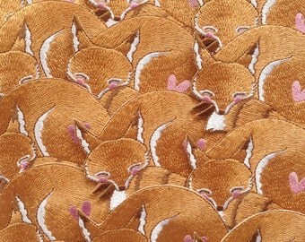 Fox embroidery | Etsy