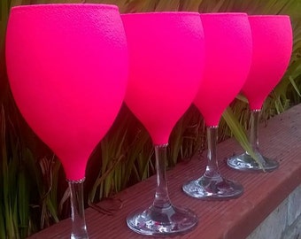 Pink glassware | Etsy