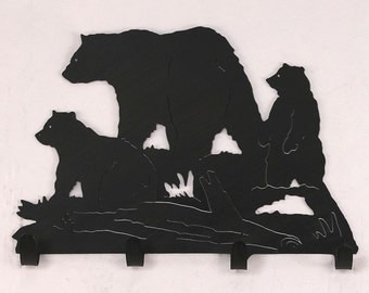 Bear coat rack | Etsy