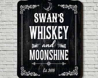 Whiskey sign | Etsy