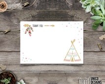 Unique teepee card related items | Etsy