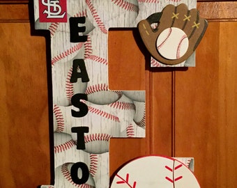 Baseball door sign | Etsy