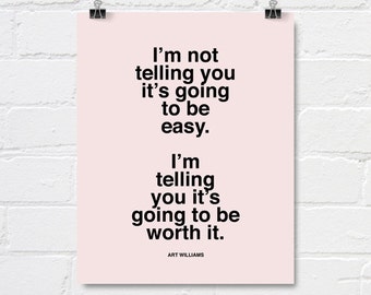 Inspiring wall art | Etsy