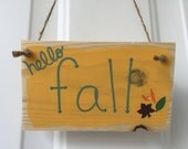 Unique hello fall related items | Etsy