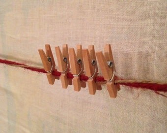 Vintage clothes pins | Etsy