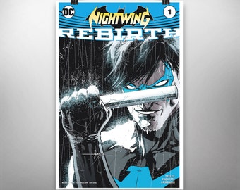 Nightwing poster | Etsy