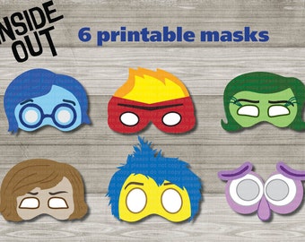 Animal Face Masks Photo Booth Props Printable Masks 16