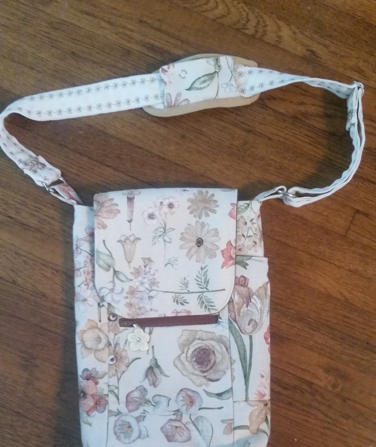 Oxygen Tank Carry bag/portable O2 purse/Oxygen purse/Floral